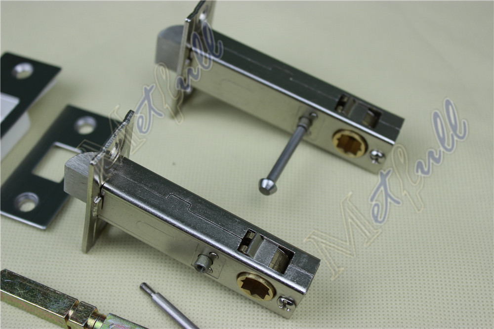 Square Tubular Mortice Door Latch 60mm Backset privacy lock latch for ...