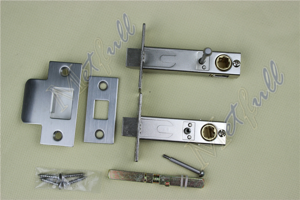 Square Tubular Mortice Door Latch 60mm Backset privacy lock latch for ...